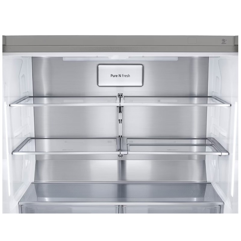 قیمت و خرید یخچال فریزر ال جی X945 اصل کُره رنگ نقره ای