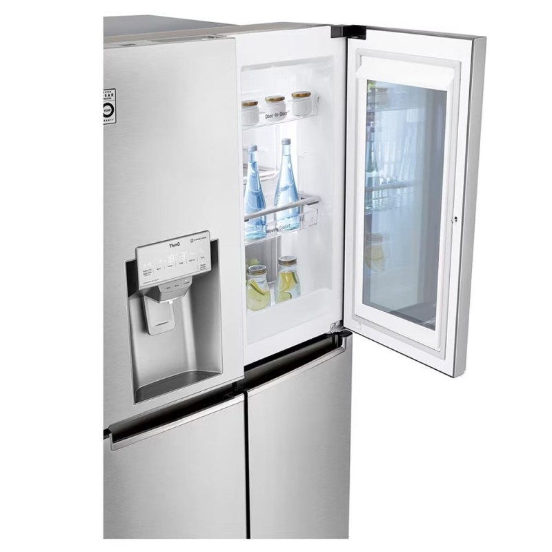 قیمت و خرید یخچال فریزر ال جی X945 اصل کُره رنگ نقره ای