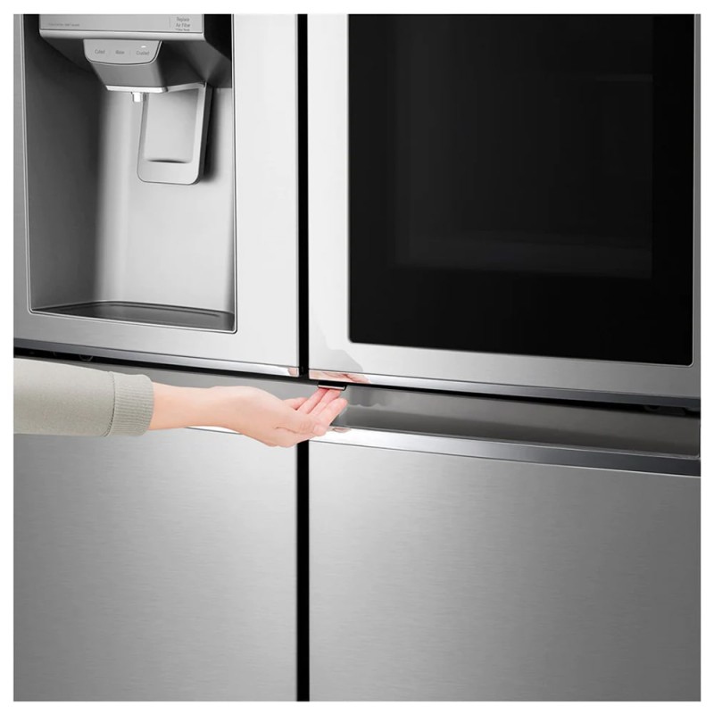 قیمت و خرید یخچال فریزر ال جی X945 اصل کُره رنگ نقره ای